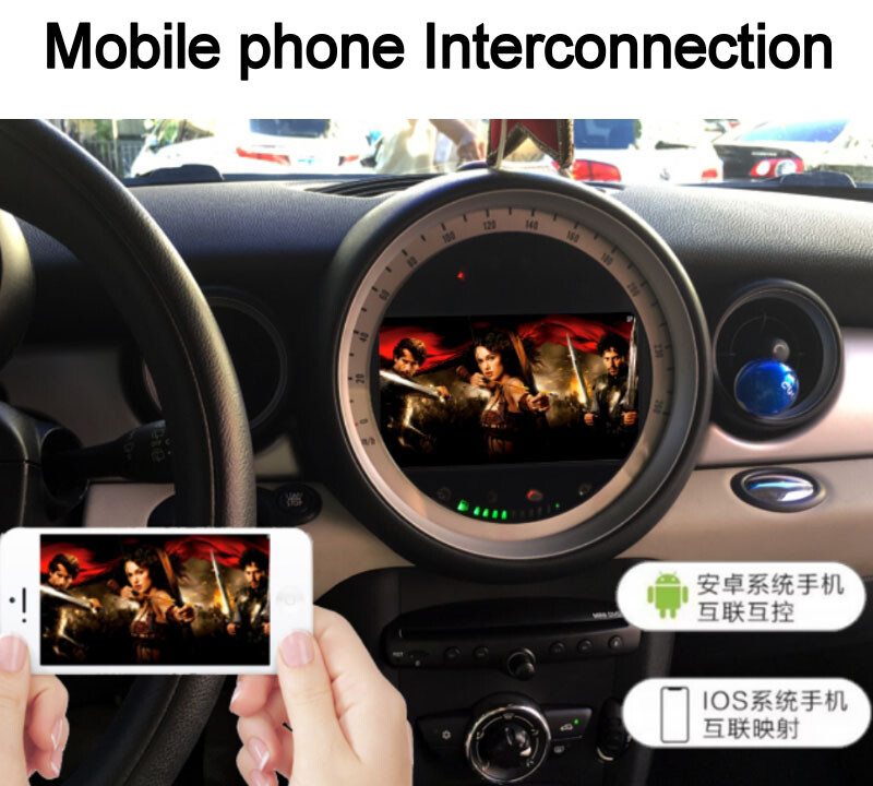 Car Multimedia Player Radio for Mini Countryman Roadster Paceman Cabrio ...