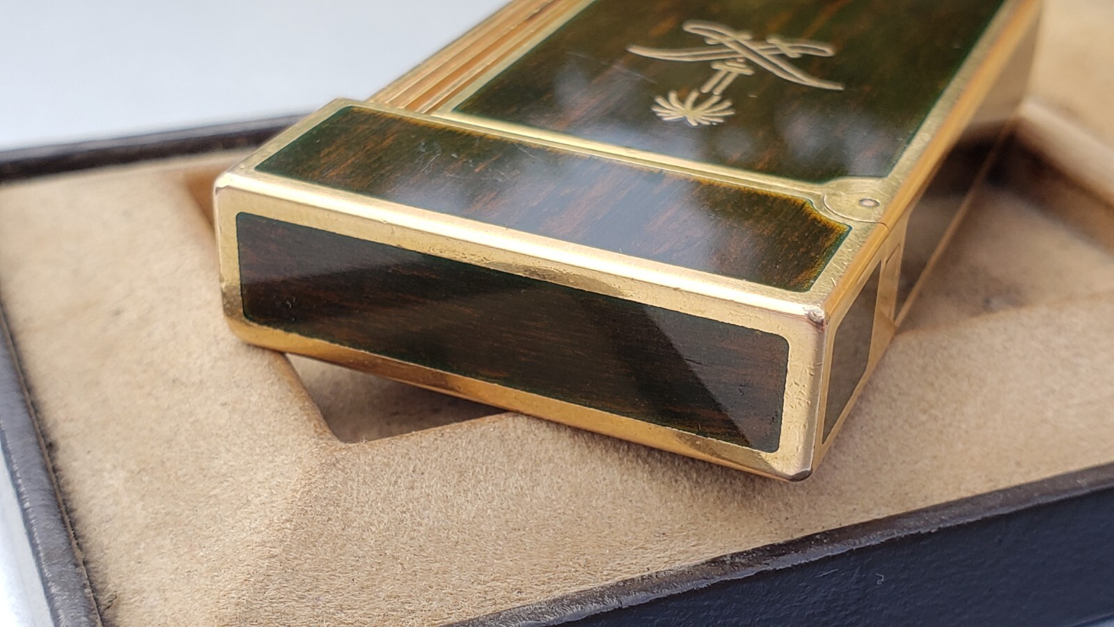 ST DUPONT BROWN LAQUER KSA SAUDI ARABIA LIGHTER | eBay