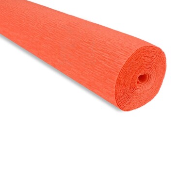 Crepe Paper roll 180g (20in Wide x 8ft Long) Orange (shade 581) | eBay