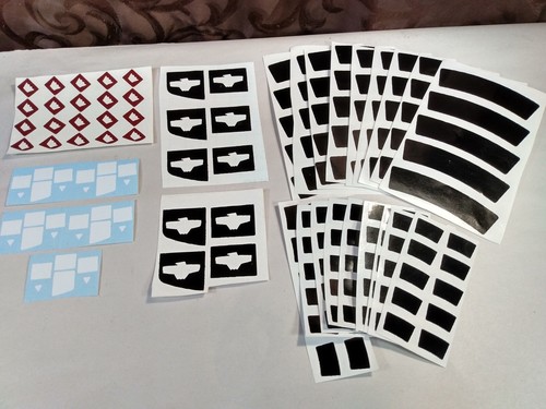 1957-1958 Studebaker Rear Hubcap Wheelcover Vinyl Decals Stickers AC ...