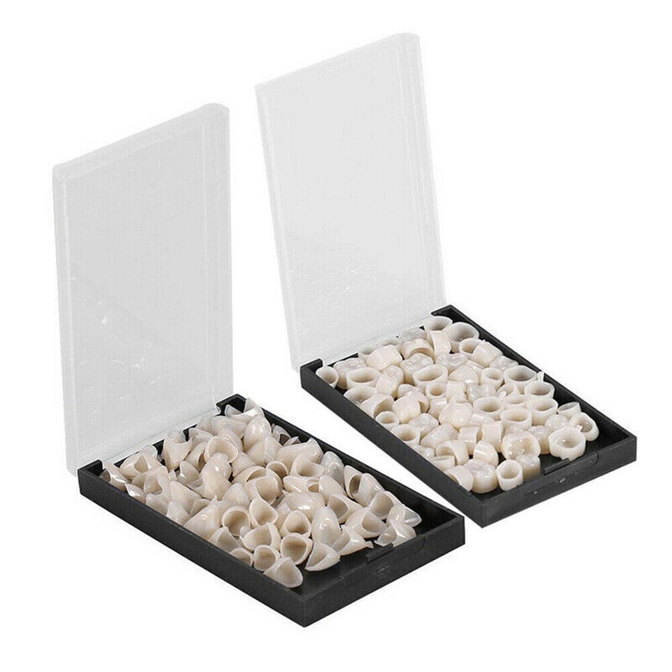 Dental Articulators 50-Piece Dental Temporary Crown Set – Resin ...