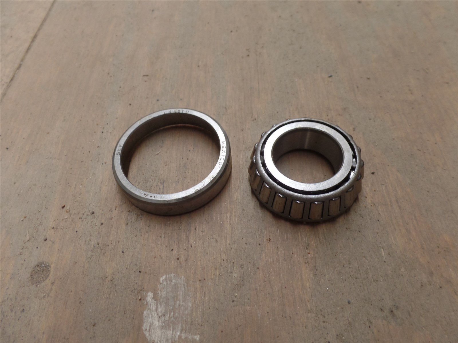 GENUINE SKF L44643 TAPERED ROLLER BEARING, L 44643 NAPA BR14 N.O.S, SET ...