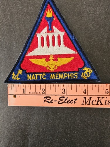 USN US Navy NATTC Naval Air Technical Training Center Memphis TN Patch ...
