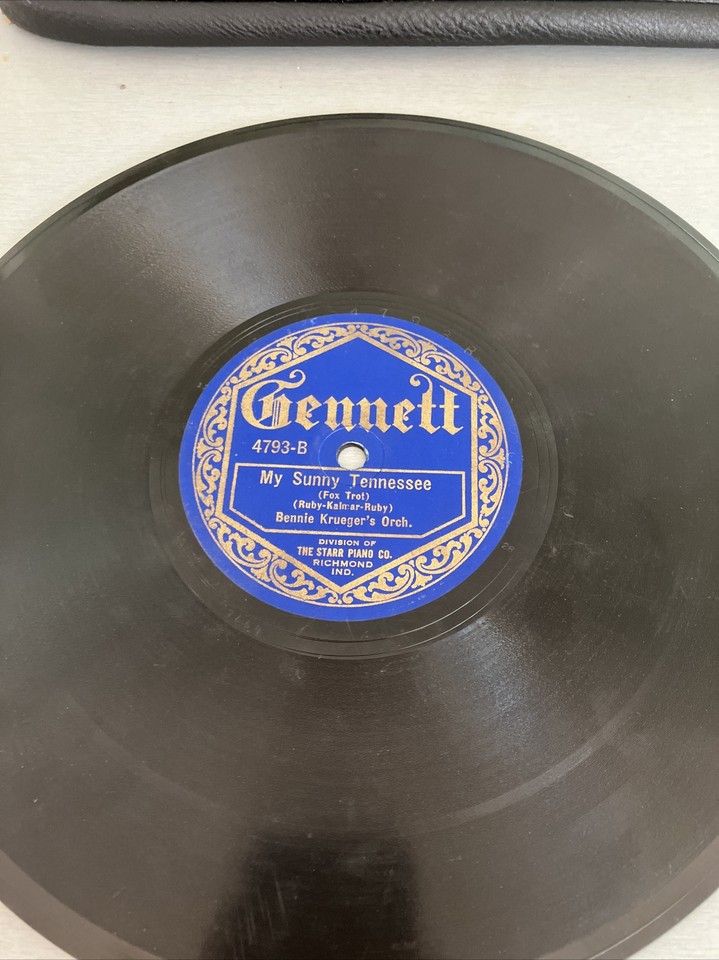 BENNIE KRUEGER GENNETT 78 RPM RECORD 4793 I'VE GOT THE JOYS | eBay