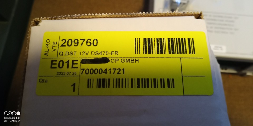 CBE Sicherungskasten Frankia Wohnmobil Sicherungskasten DS470 ...