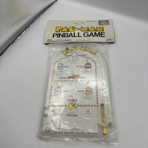 Vintage Midway PAC MAN HandHeld Pinball Game Diamond Toymakers | eBay