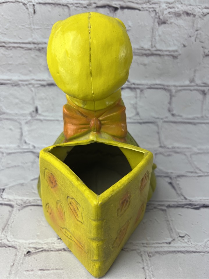 Vintage Lorrie Design Mouse Sewing Tape Measure 3" Figurine Japan And 2 ...