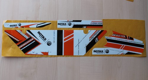 OK1 EUROPEAN STYLE DD2 RADIATOR STICKER KIT - ROTAX - KARTING | eBay