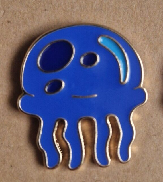 SpongeBob Jellyfish Enamel Pin Badges | eBay UK