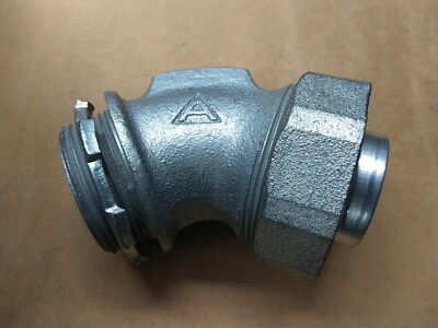 Appleton ST45125 1-1/4" 45° LiquidTight Connector for FMC | eBay