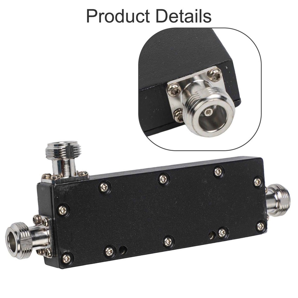 Advanced NType Female RF Coaxial Directional Coupler for Signal Monitoring | eBay Australia