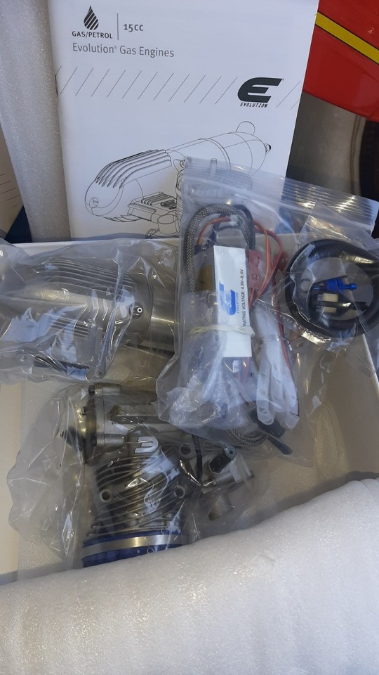 EVOLUTION 15cc R/C gas engine two stroke | eBay