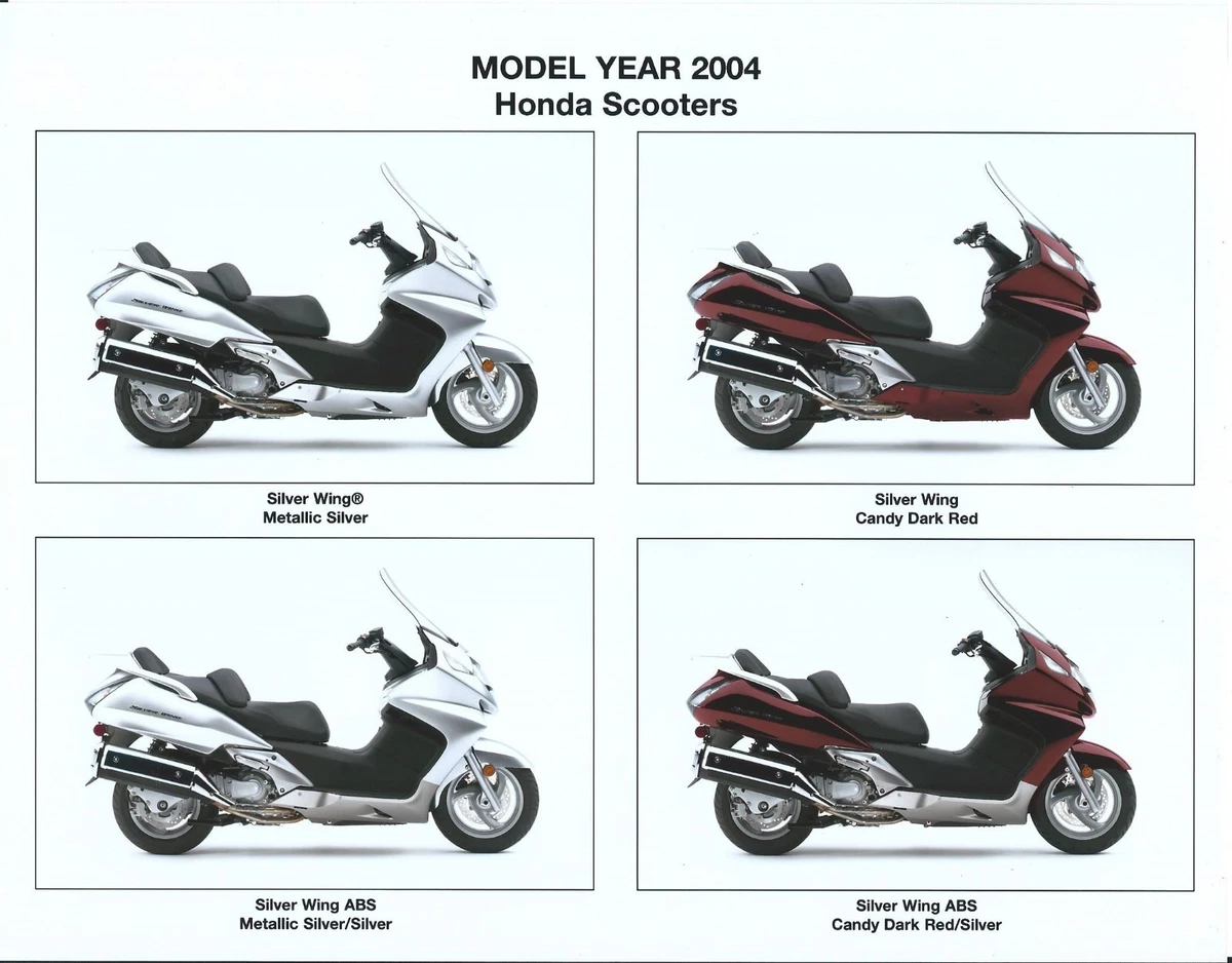 2004 Honda Scooter Models