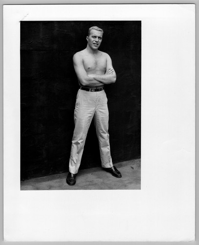 Lew Gallo American Actor 8x10 Black & White Photo No Shirt Shirtless ...