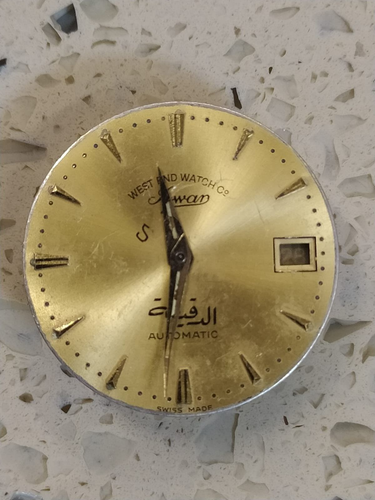 Original ETA 2872 Movement -17J With Dial & Hands - Not Work Good ...