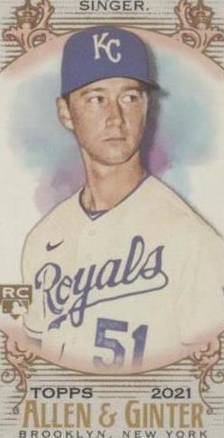 2021 Topps Allen & Ginter's - Brady Singer #117 Mini (RC) for sale ...