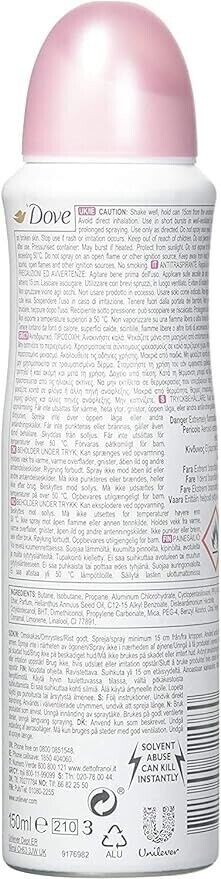 Dove Beauty Finish Deodorant Spray 150 Ml 2 PACK | eBay