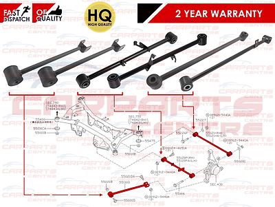 FOR NISSAN XTRAIL X-TRAIL T30 REAR UPPER LOWER SUSPENSION CONTROL ARMS ...