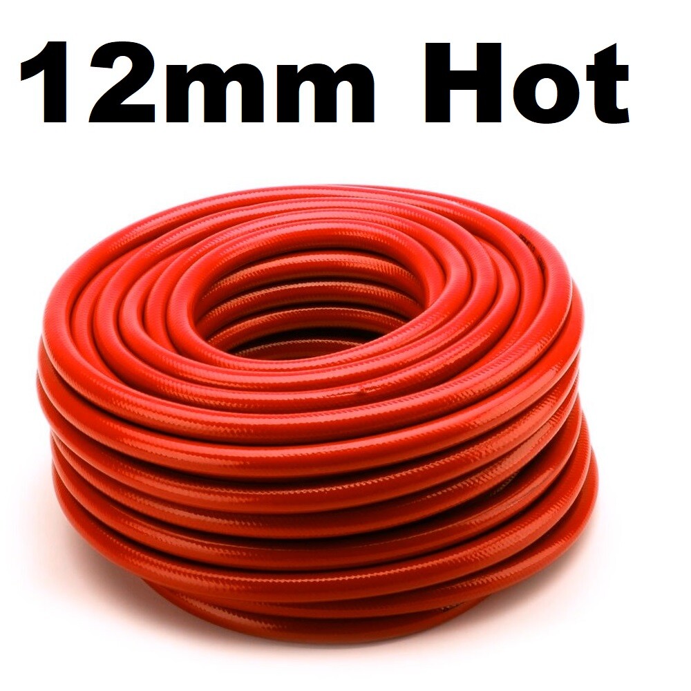 Caravan Fresh Water Pipe 12mm Blue Cold Red Hot All Lengths Food Grade ...