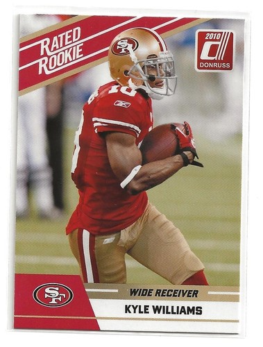 2010 Panini Donruss Rated Rookie Kyle Williams Rookie Card | eBay