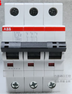 ABB Miniature Circuit Breaker D type 6kA 3P S203-D32 32A | eBay