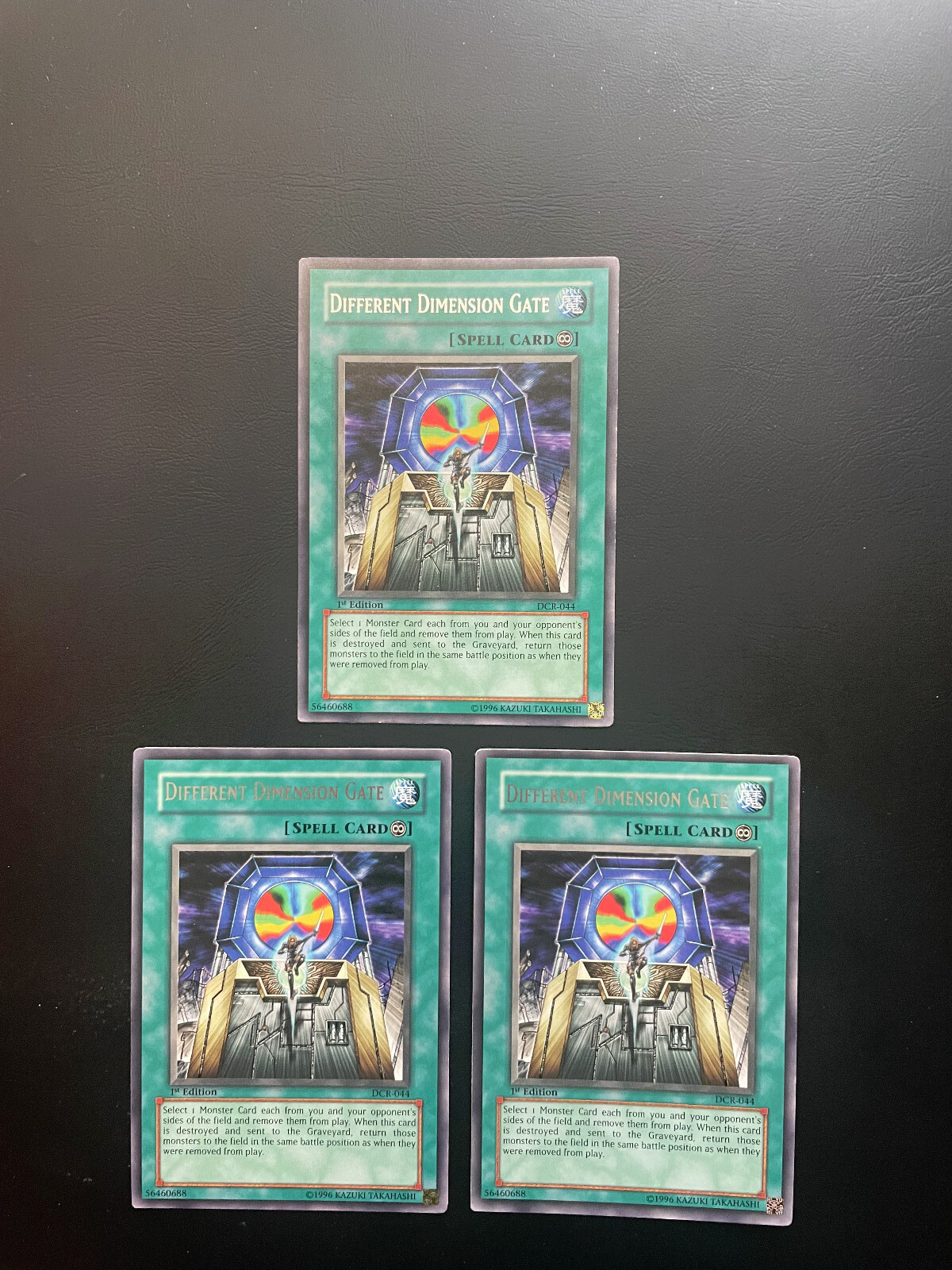 Yugioh Different Dimension Gate DCR-044 Rare 1st Edition MP/HP X3 | eBay