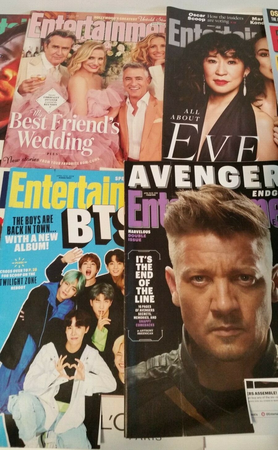 Entertainment Weekly magazine - 13 issues from 2019 | eBay