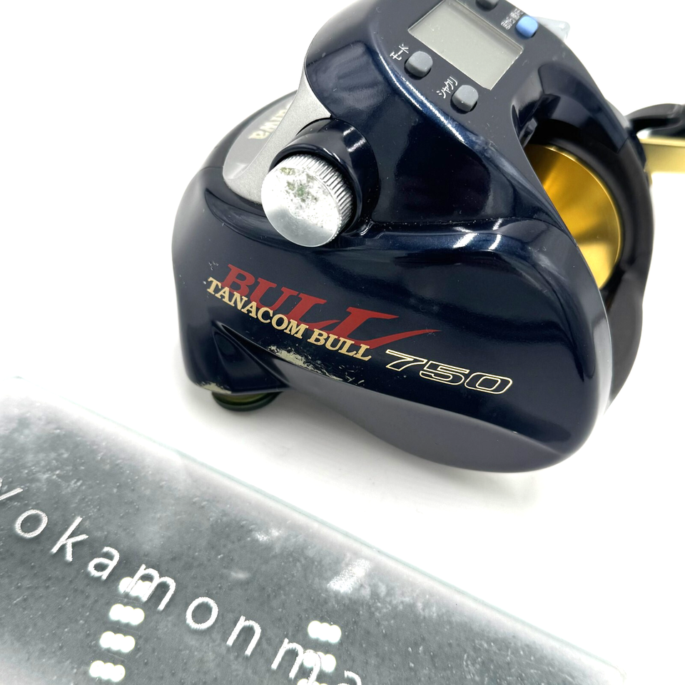 Daiwa TANACOM BULL 750 12V Electric Reel Big Game Trolling Sea w/cable ...