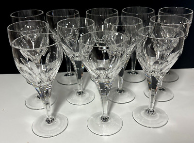 12 Villeroy & Boch Germany Crystal MILANO MCM Claret Wine Glass 6.75 ...