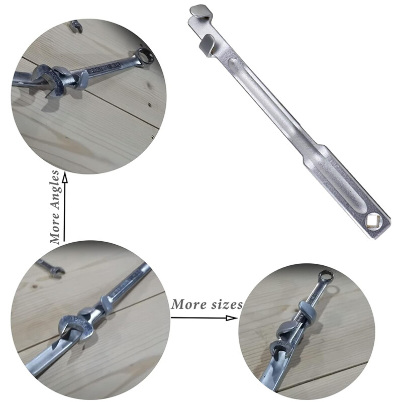 Spanner Wrench Extender Bar Heavy Duty Extra Long Wrench Extension Tool ...