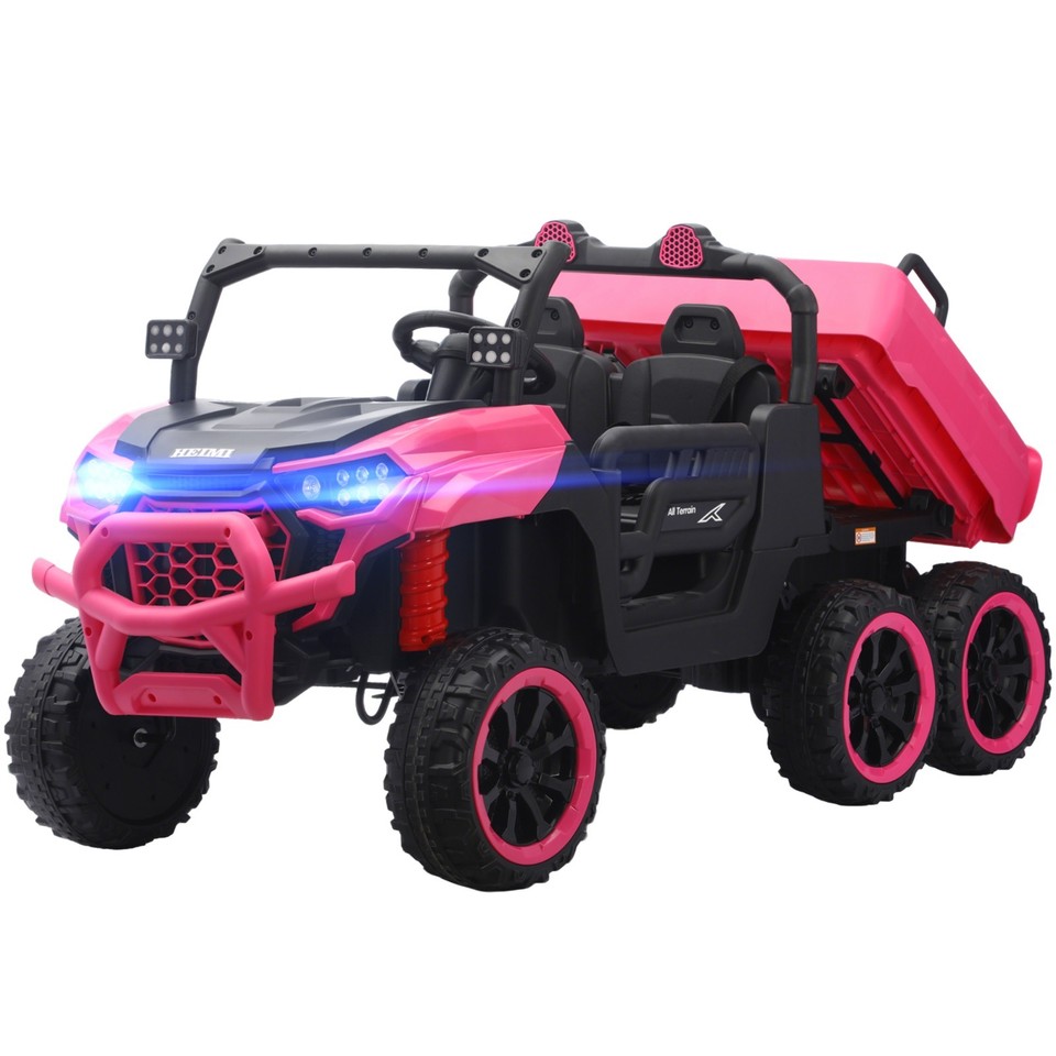 12V/24V Kids Ride on Toy Electric Powered Wheels Car Toddler Dump Bed ...