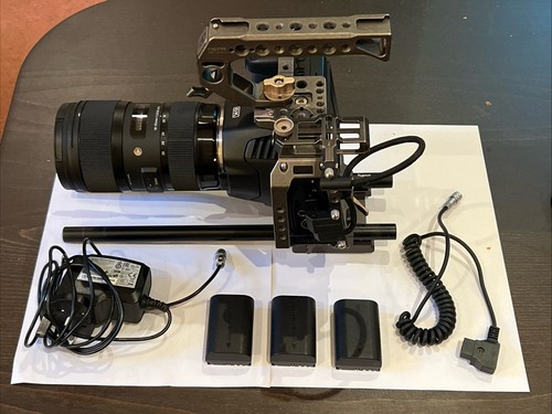 Blackmagic Pocket 6K + Sigma 18-35 Zoom Art Lens (w/ Tilta Cage ...