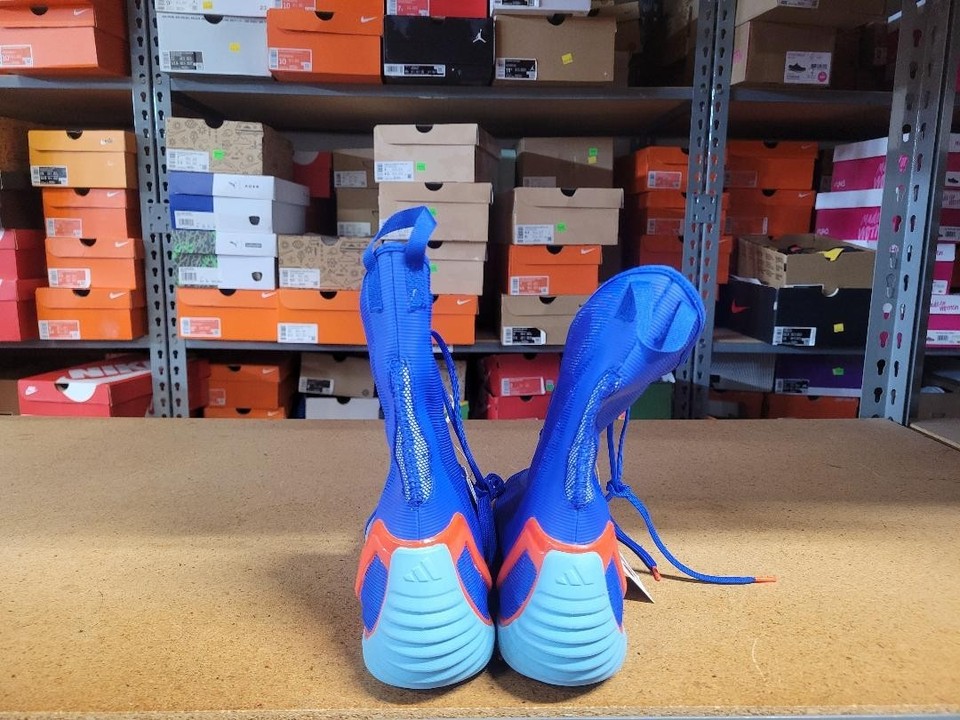 Adidas Speedex Ultra Men Boxing Shoes Blue Silver Red HP9599 Sample ...