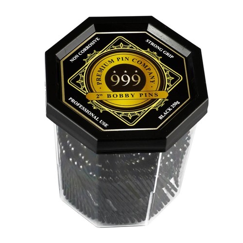 Premium Pin Company 999 Bobby Pins 2" Black 250g | eBay