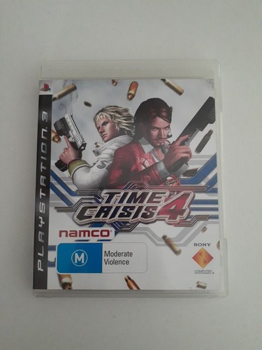 Time Crisis 4 PS3 (PlayStation 3) Arcade Rail Shooter NAMCO Video Game ...