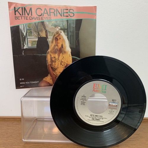 KIM CARNES Bette Davis Eyes Vinyl 7" Single 1981 Record Picture Sleeve ...