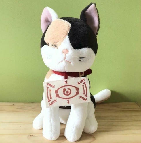 Demon Slayer Kimetsu no Yaiba Chachamaru Cat Plush doll 30cm Closed ...