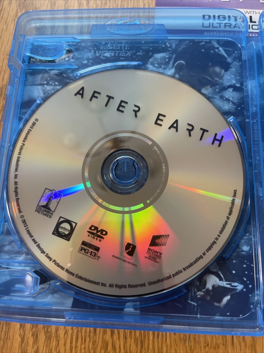 After Earth Blu Ray Cover