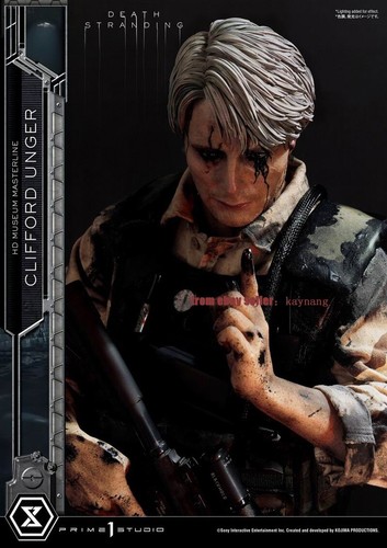 Prime 1 Studio HDMMDS-02 Death Stranding 1/2 Clifford Unger Statue ...