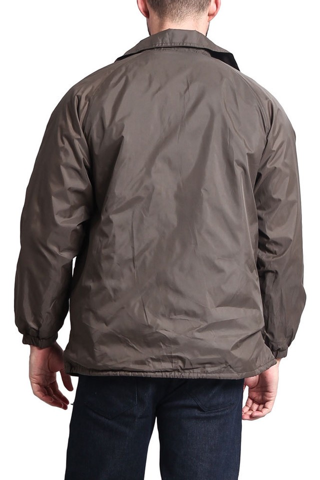 New Men's Waterproof Windbreaker Coach Jacket Outerwear Jacket - WV6001 ...