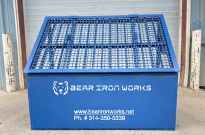 New Topsoil Screener by Bear Iron Works Rock Screen & Dirt Sifter ...
