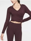 Athleta Encore Wrap Top size XL^^^ | eBay