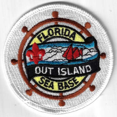 Out Island Florida Sea Base BSA Patch WHITE Bdr. [PL602] | eBay