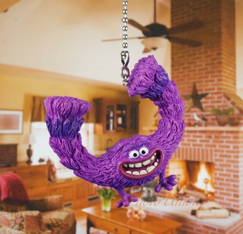 Monster Inc University Art Ceiling Fan Pull Light Lamp Chain K1102 W | eBay