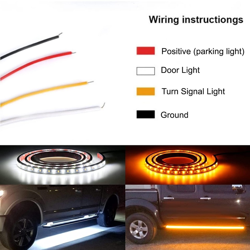 SOCAL-LED LIGHTING Truck LED Running Board Light DRL Side Kick ...