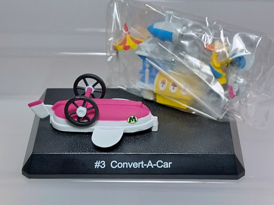 Wacky Races #3 Convert A Car Vehicle Figure Konami Professor Pat ...