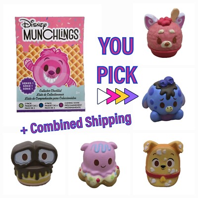 Disney Munchlings Mini Munch Figures Series 1 - YOU PICK + COMBINED ...