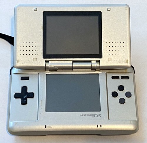 BROKEN Parts Repair Silver Original Nintendo DS Handheld System FREE ...