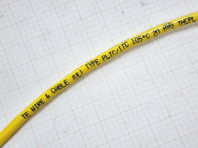 TE Wire & Cable 20/1P PLTC/ITC Type KX Solid Thermocouple Extension ...