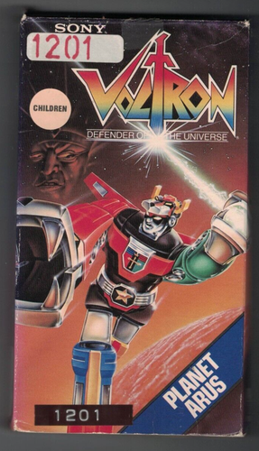 VOLTRON DEFENDER OF THE UNIVERSE-PLANET ARUS-1984 CULT ANIMATION-EX ...